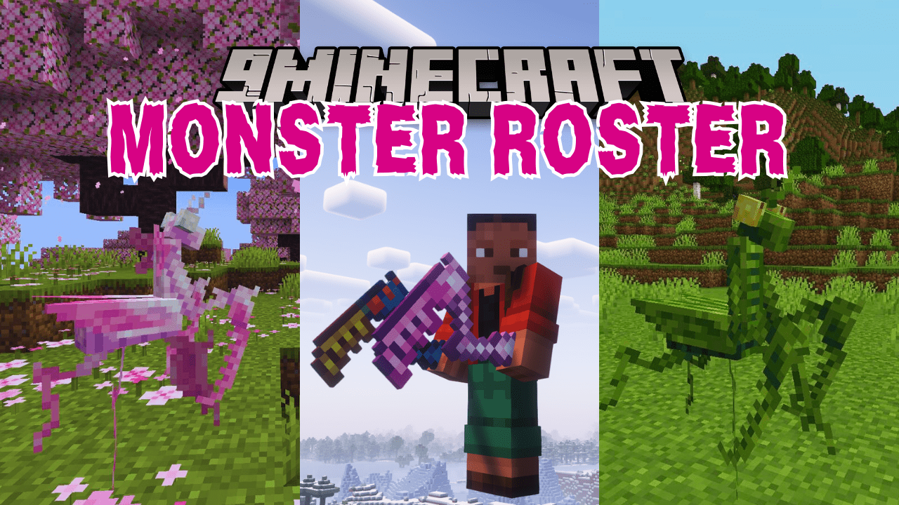 Monster Roster Mod (1.20.4) – Mini Bosses - Minecraft - GAMELIFE România